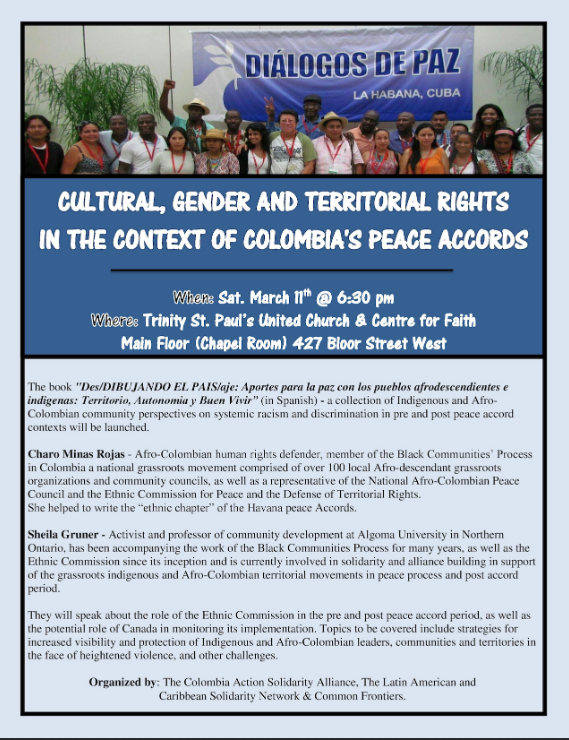 Cultural, Gender and Territorial Rights in the context of Colombia's ... Cultural, Gender and Territorial Rights in the context of Colombia's ...
